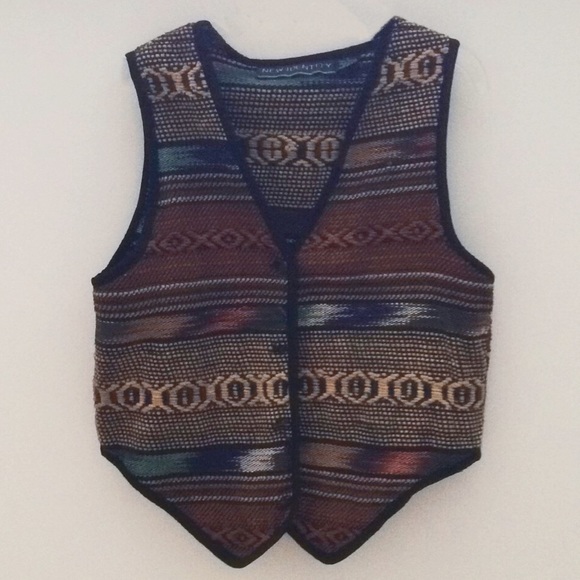New Identity | Jackets & Coats | New Identity Southwestern Vest S ...
